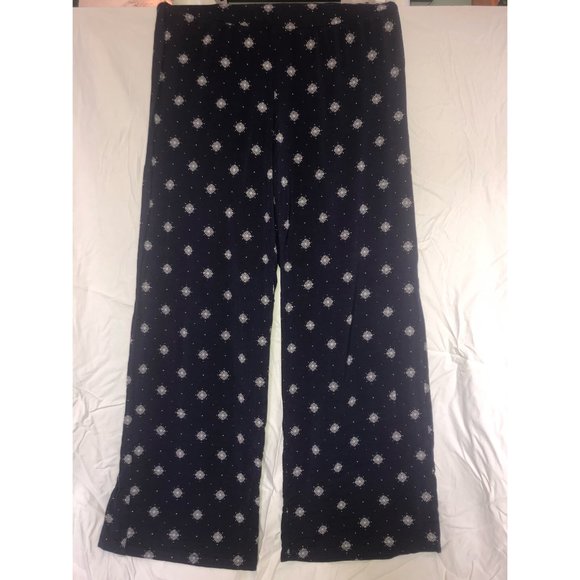 Soma | Intimates & Sleepwear | Soma Navy Floral Pajama Pants | Poshmark
